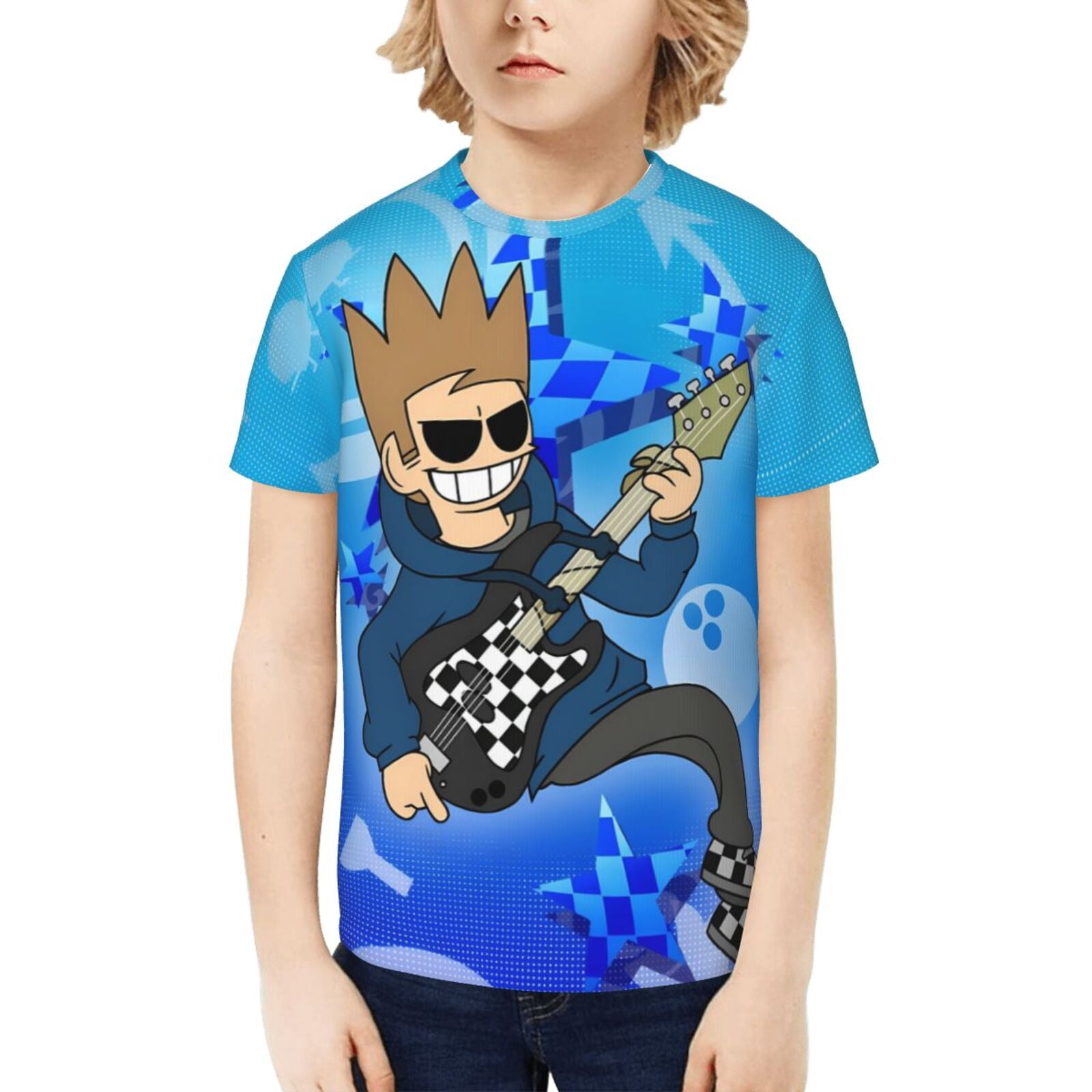 Eddsworld Kids T-Shirt 3d Printed Graphic T-Shirts Boys And Girls Short ...