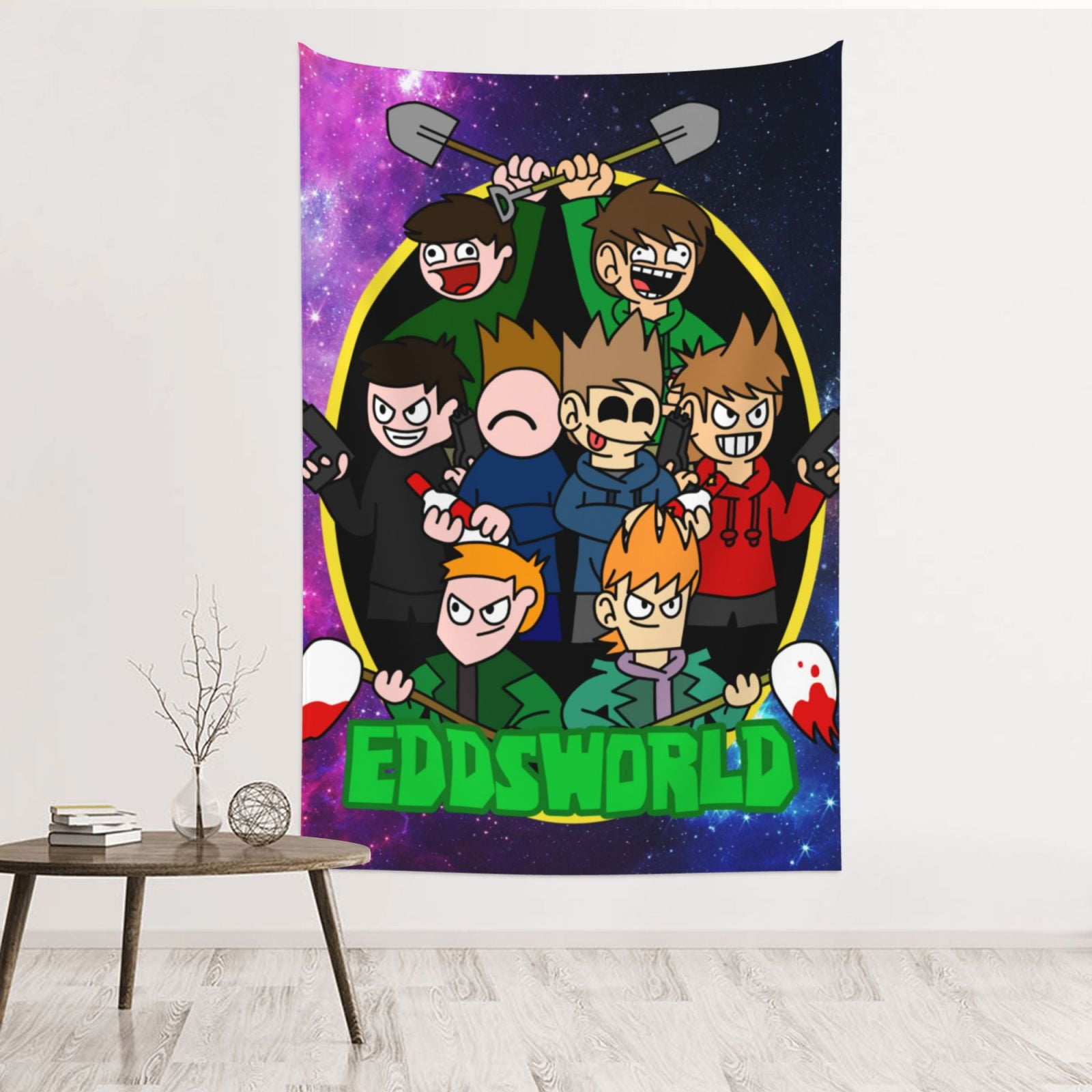 Eddsworld Tapestry Wall Hanging Home Decoration Wall Blanket Dormitory ...