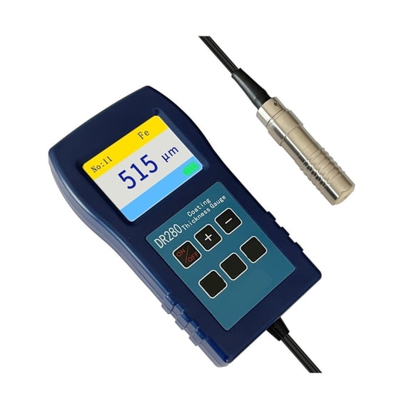 Eddy Current Magnetic Dual Purpose Coating Thickness Gauge for Fe ...
