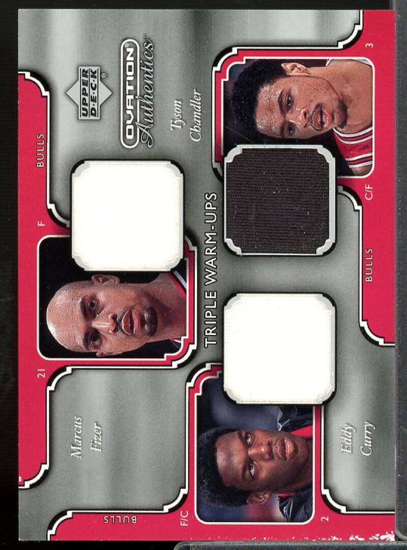 Eddy Curry/Marcus Fizer/Chandler 2002 Ovation Authentics Warm-Ups ...