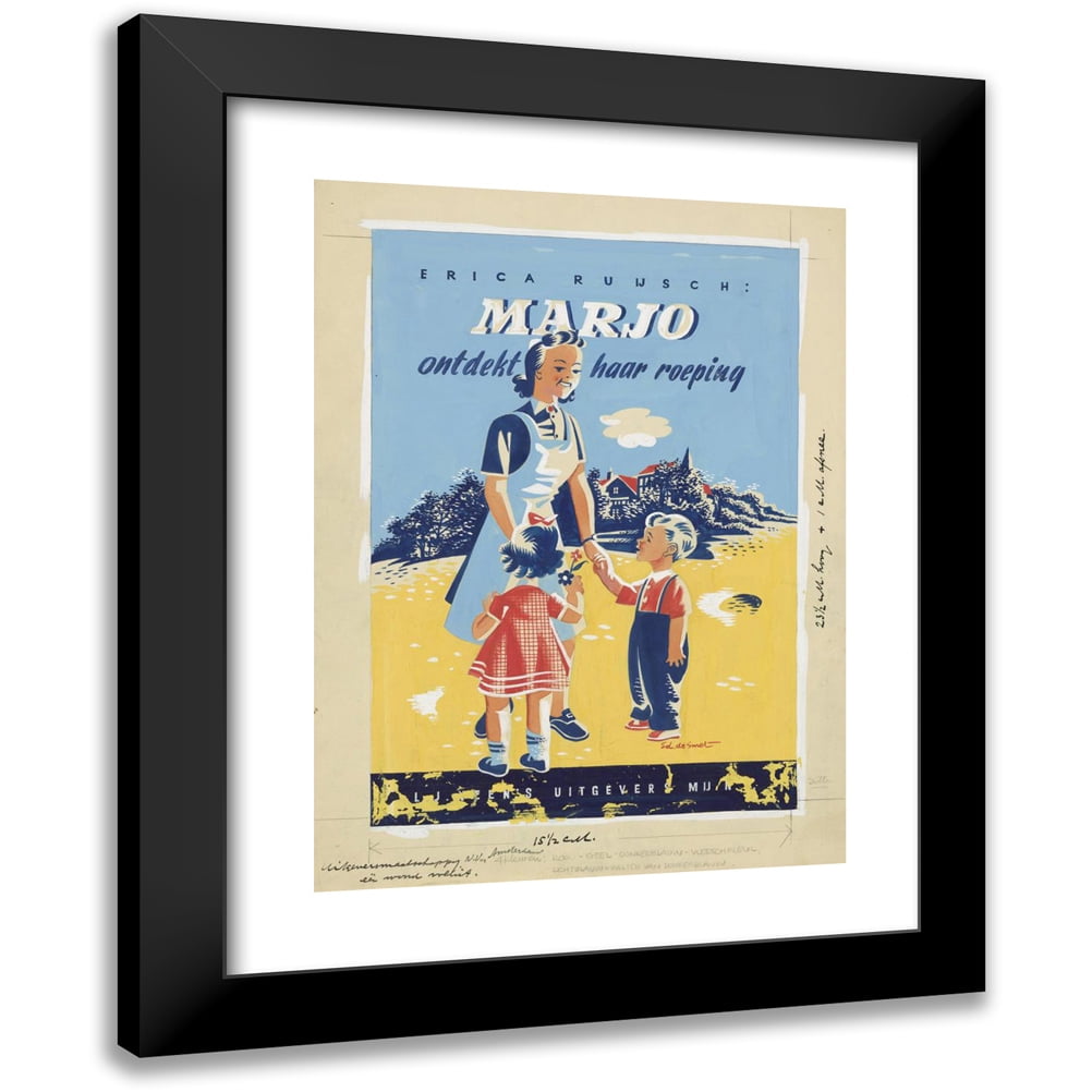 Eddy de Smet 11x14 Black Modern Framed Museum Art Print Titled - Tire ...