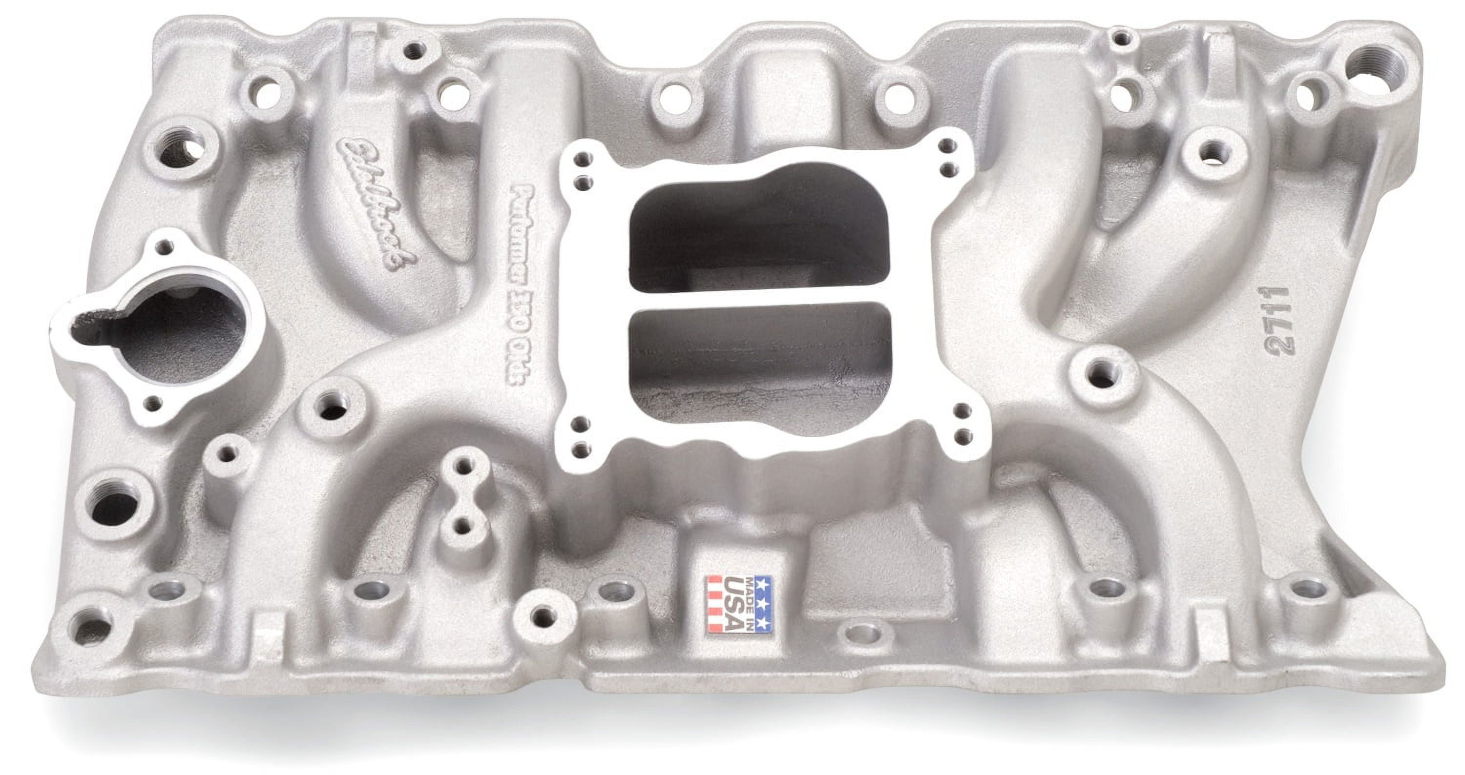 Edelbrock 2711 Performer Olds 350 Intake Manifold - Walmart.com