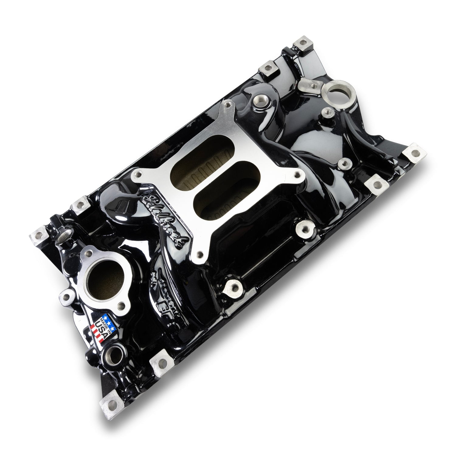 Edelbrock 2716-BP Performer EPS Intake Manifold, Chevy Vortec / E-Tec ...