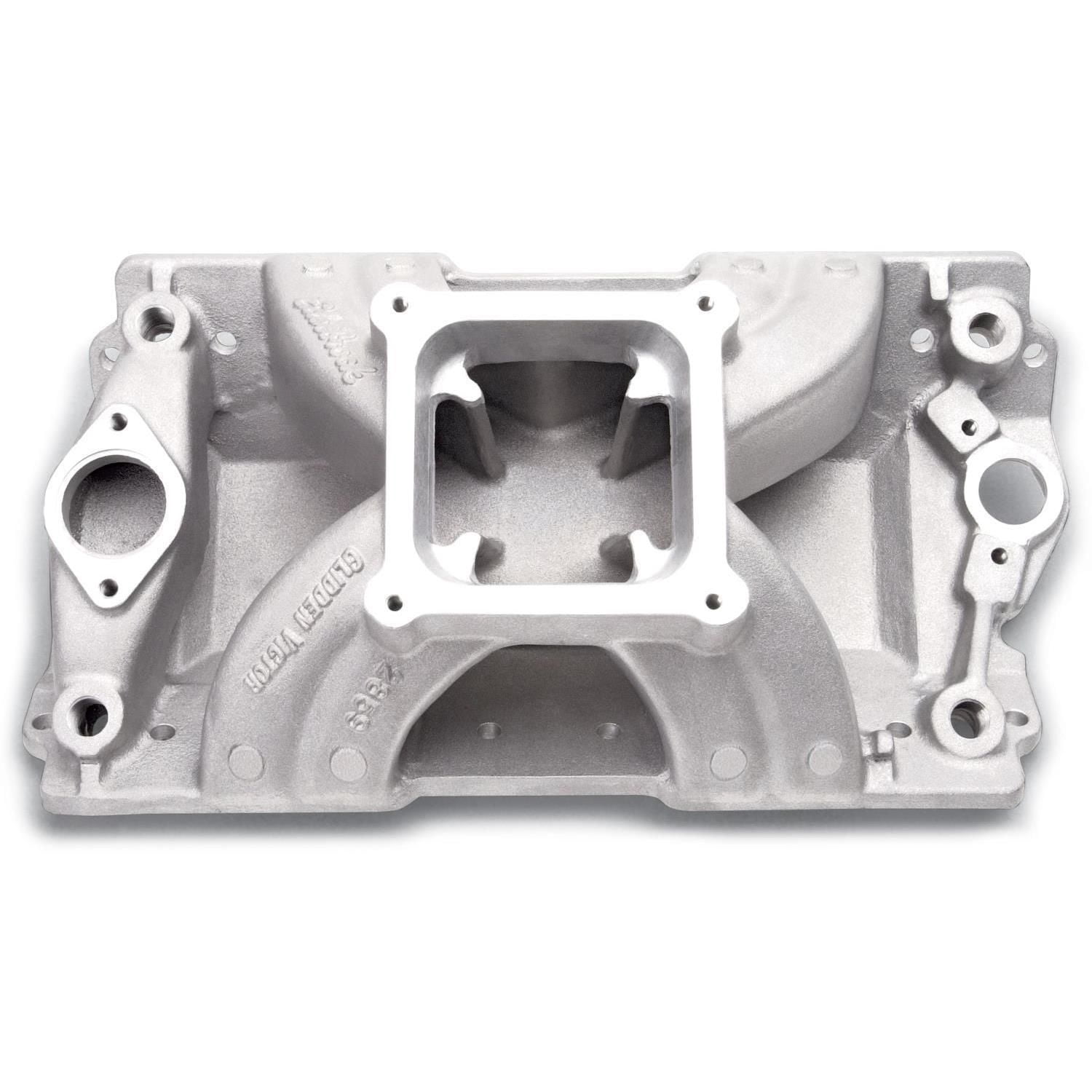 Edelbrock 2859 Victor Glidden 18 Deg. Chevy Intake Manifold - Walmart.com