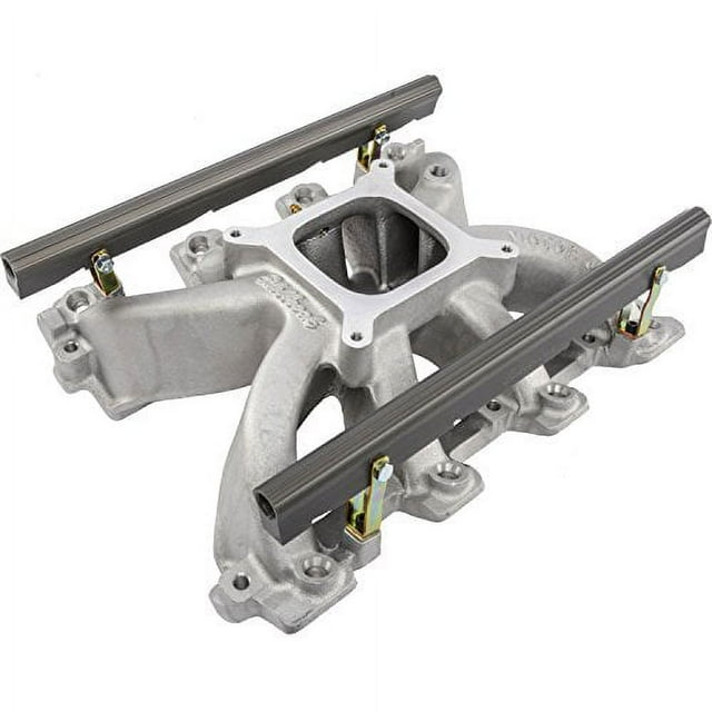Edelbrock 29086 Victor Jr. LS1 EFI Intake Manifold and Fuel Rail Kit ...