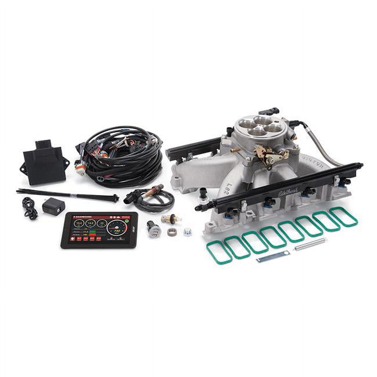 Edelbrock 35740 Pro-Flo 4 EFI Traditional 4150-Style Kit Fits select ...