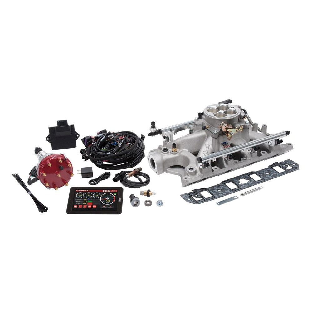 Edelbrock 35950 Pro-Flo 4 EFI Kit for Small Block Ford 351W 625 HP Fits ...