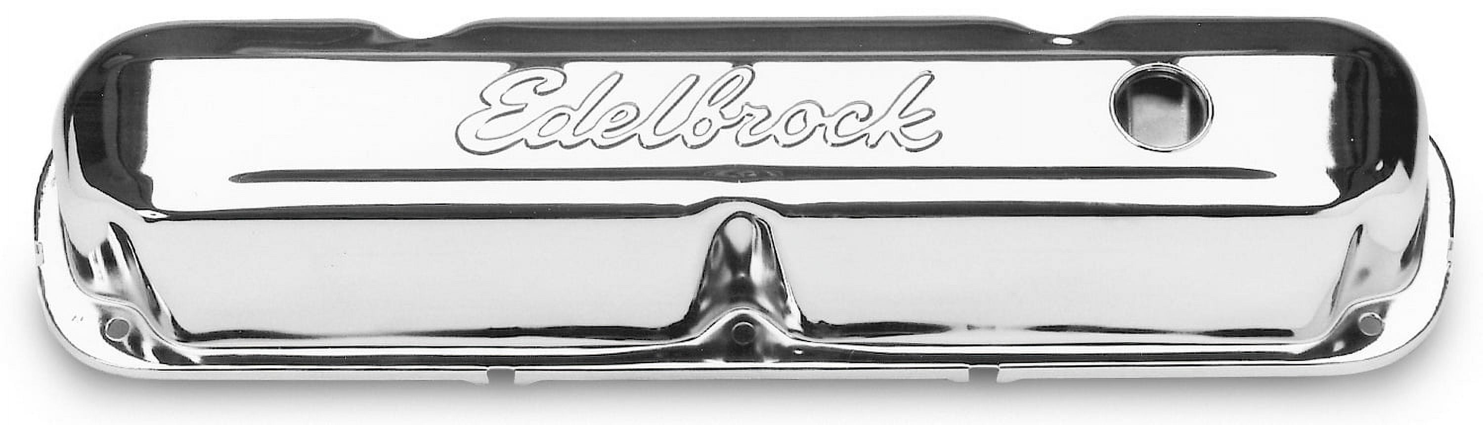 Edelbrock 4495 Signature Series Valve Cover Fits select: 1970-1991 ...