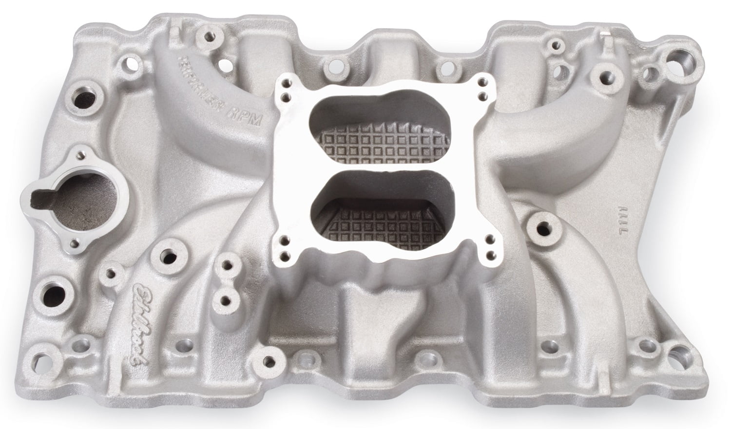 Free Shipping! Edelbrock 7111 Performer RPM Olds 350 Intake Manifold ...