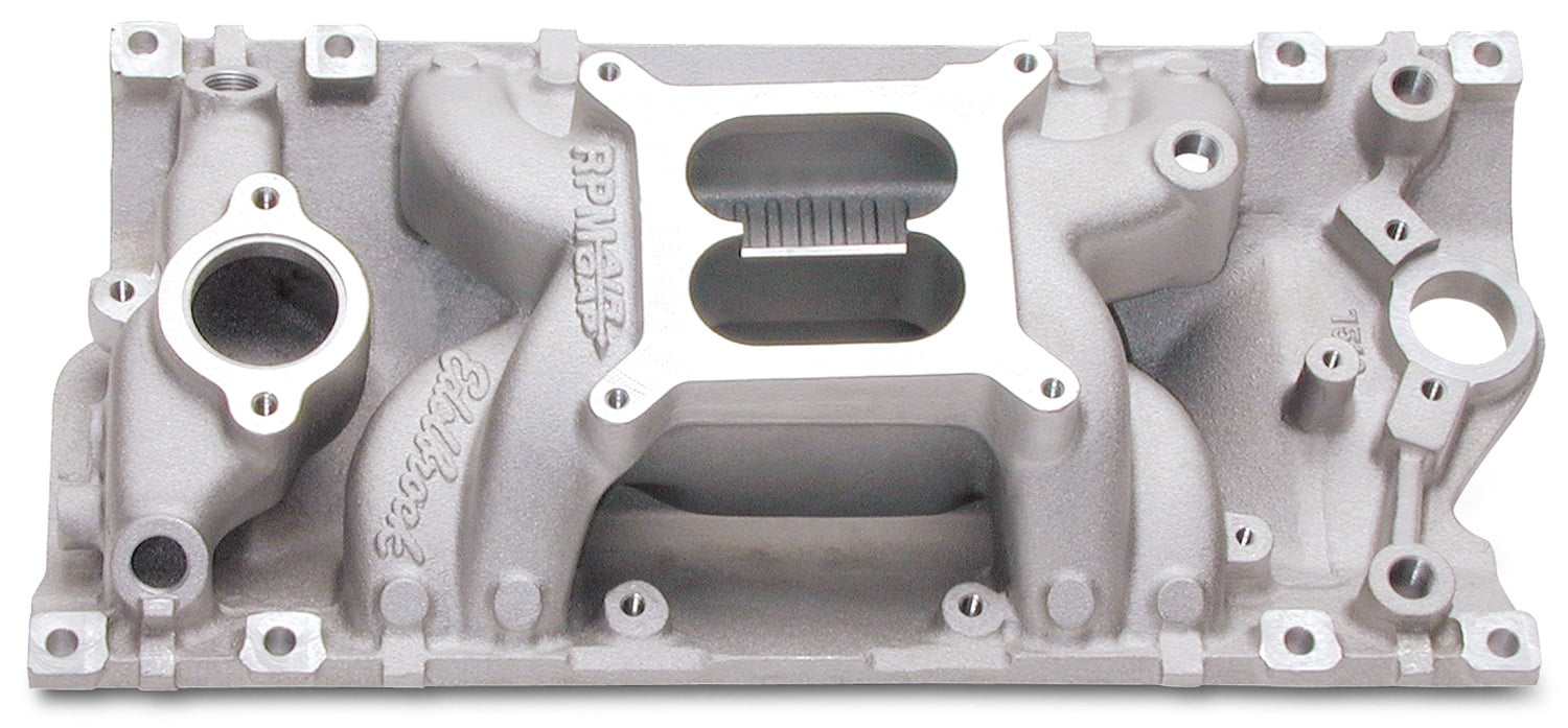 Edelbrock 7516 RPM Air-Gap Vortec Intake Manifold - Walmart.com