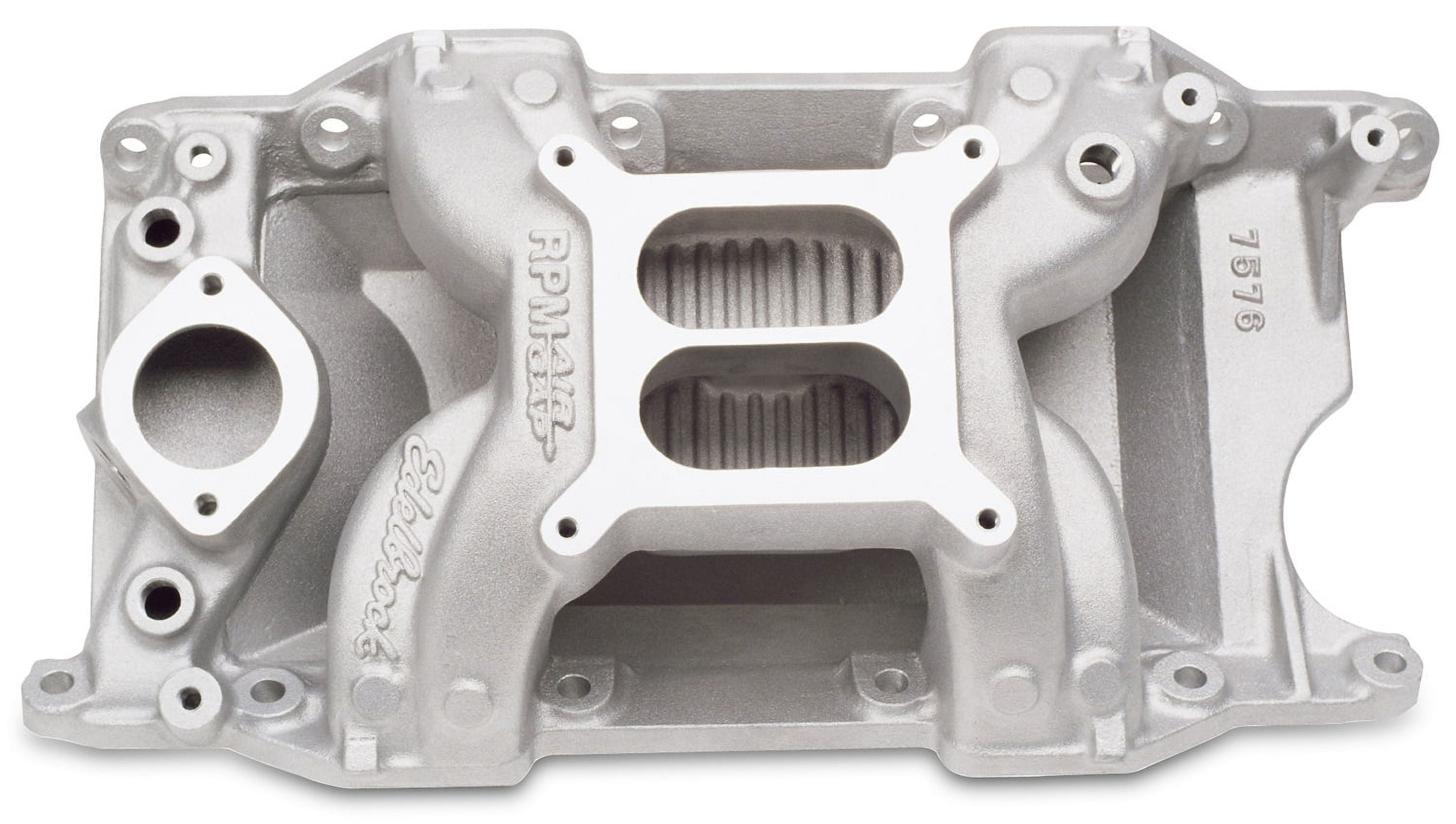 Edelbrock 7576 RPM Air Gap Intake Manifold, Mopar 318,340,360 - Walmart.com