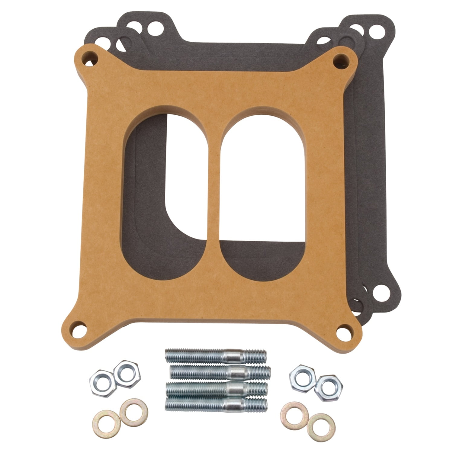 Edelbrock 8725 4-Barrel Carburetor Spacers - Walmart.com