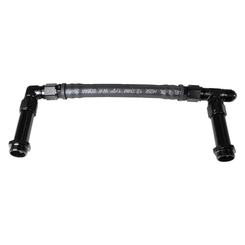 Edelbrock Black Fuel Line Kit Fits EDE VRS4150 Carb - Walmart.com