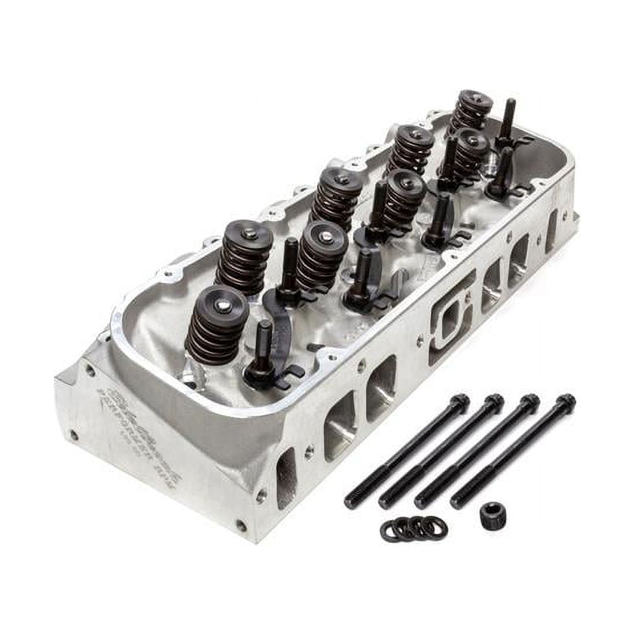 Edelbrock Cylinder Head BBC Performer RPM Oval Port 100cc Complete ...
