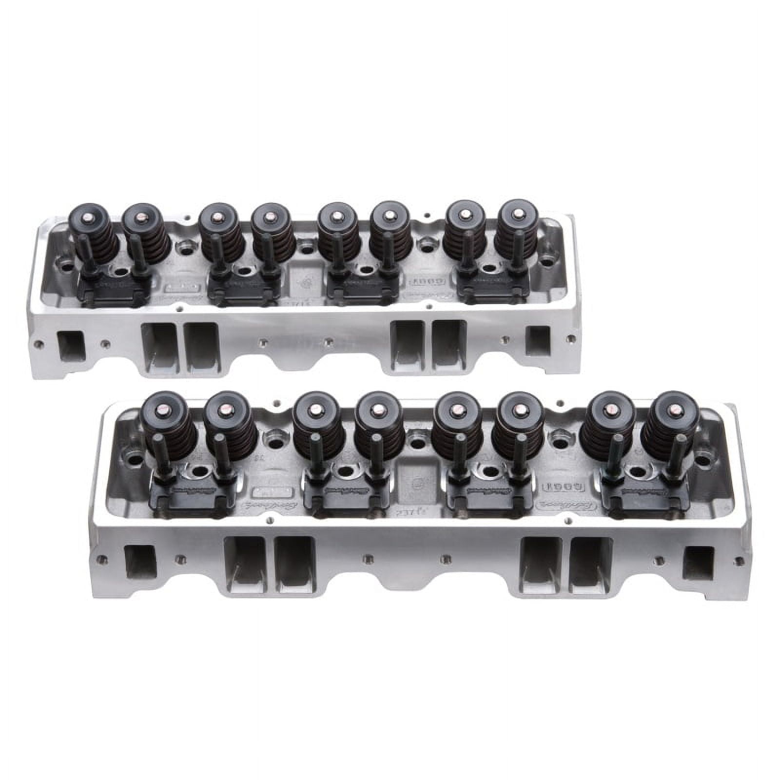 Edelbrock Cylinder Head E-Street SB Chevrolet 70cc (Complete Pair ...