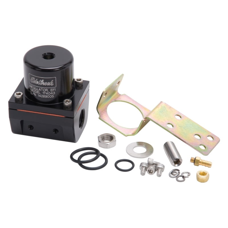 Edelbrock Fuel Pressure Regulator EFI 180 GPH 35-90 PSI -6 In/Out -6 ...