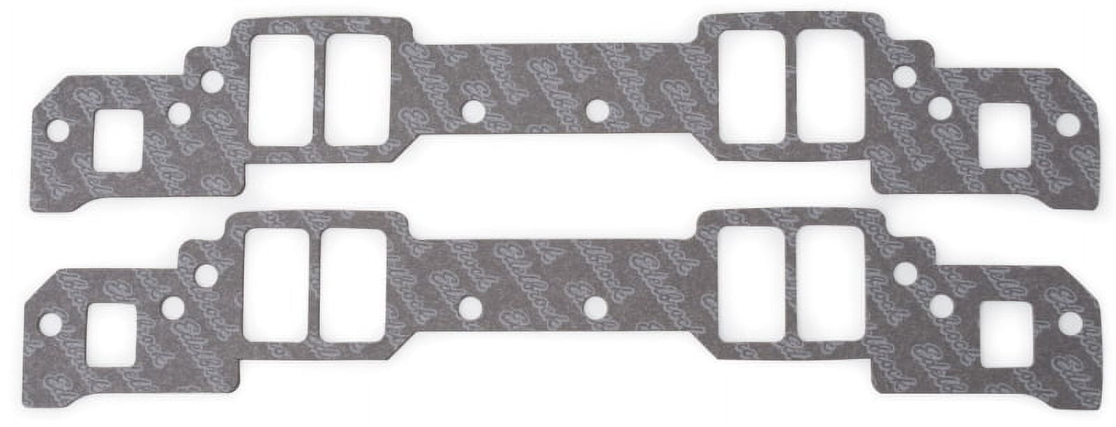 Edelbrock Gasket Intake Small Block Chevy 18-Degree High Port Cylinder ...