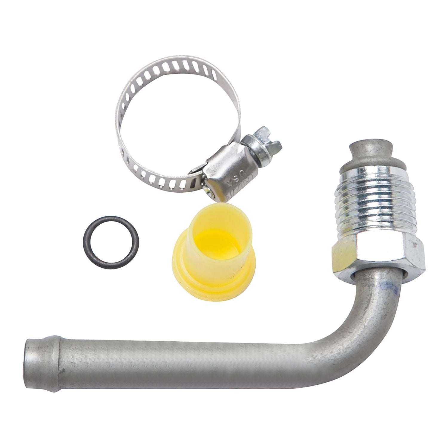 Edelmann 39114 Power Steering Line End Fitting; 3/8 Male O-Ring x 3/8 ...