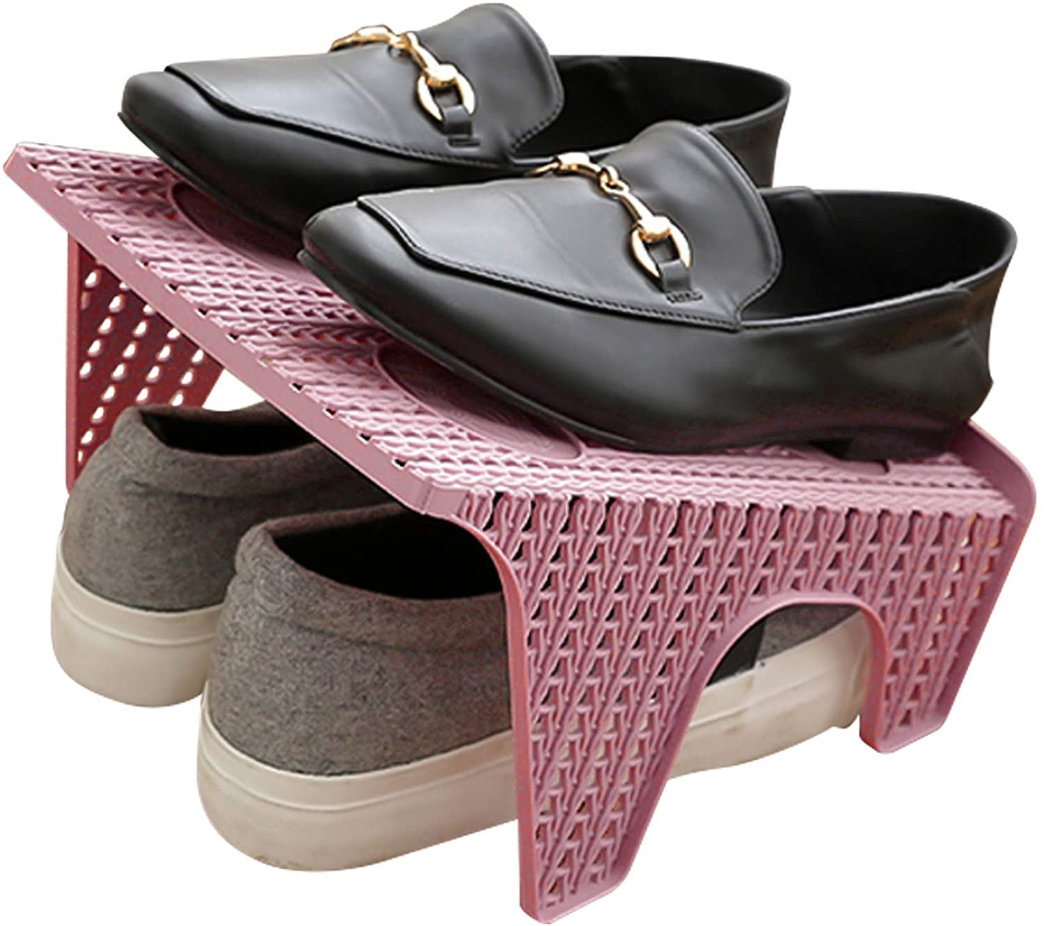 Edelvey Incline Shoe Rack Stand for 2 Pairs - Walmart.com