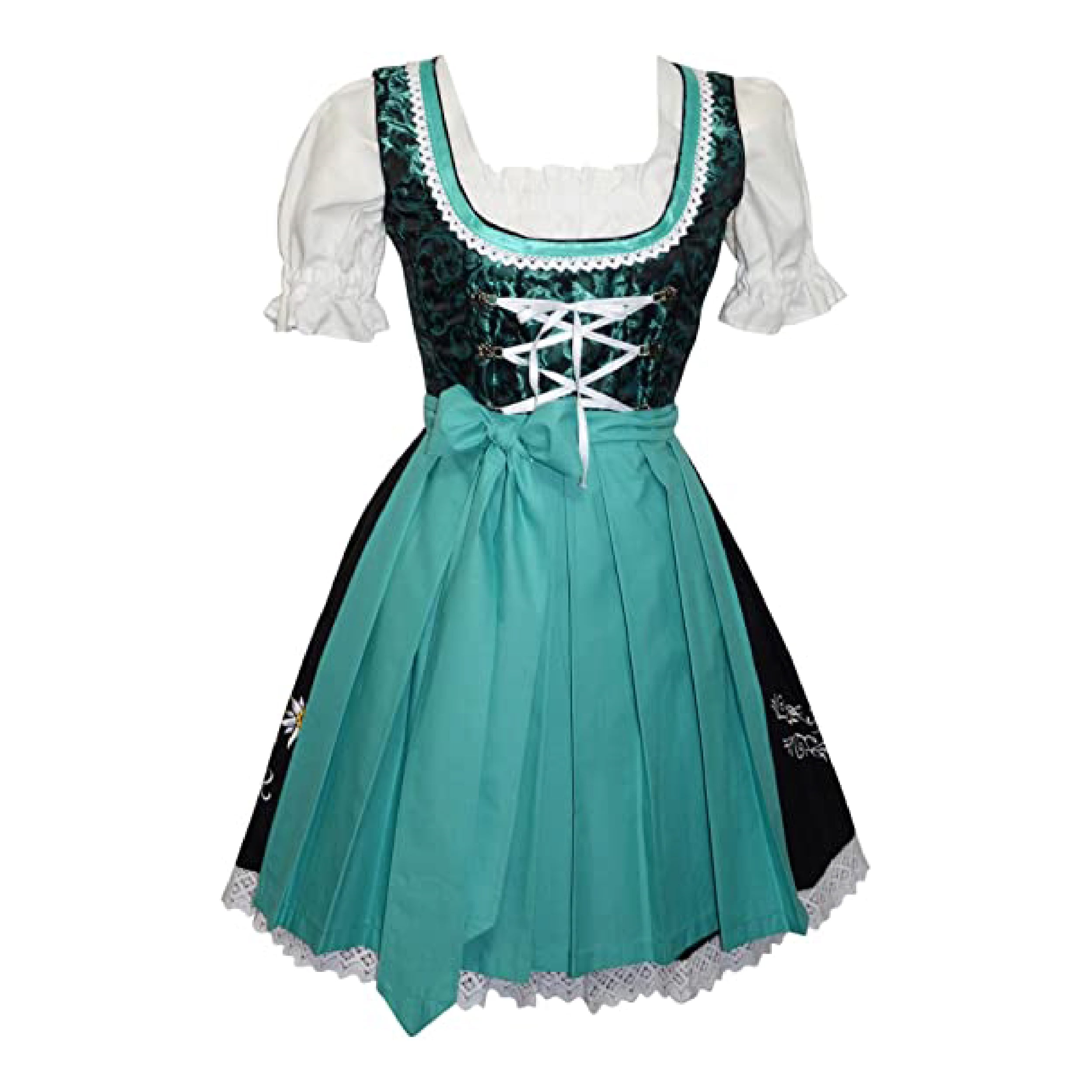 Edelweiss Creek 3 Piece Short German Oktoberfest Dirndl Dresses for ...