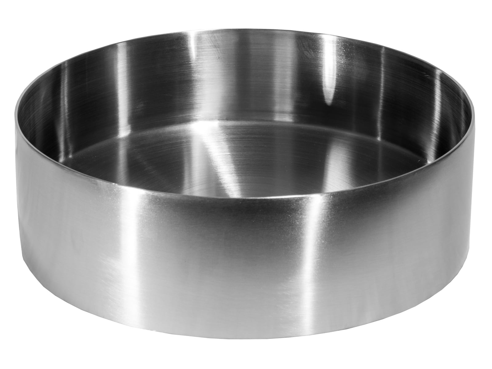Eden Bath EB_SS001SV Round 15-in Stainless Steel Vessel Sink in Silver ...