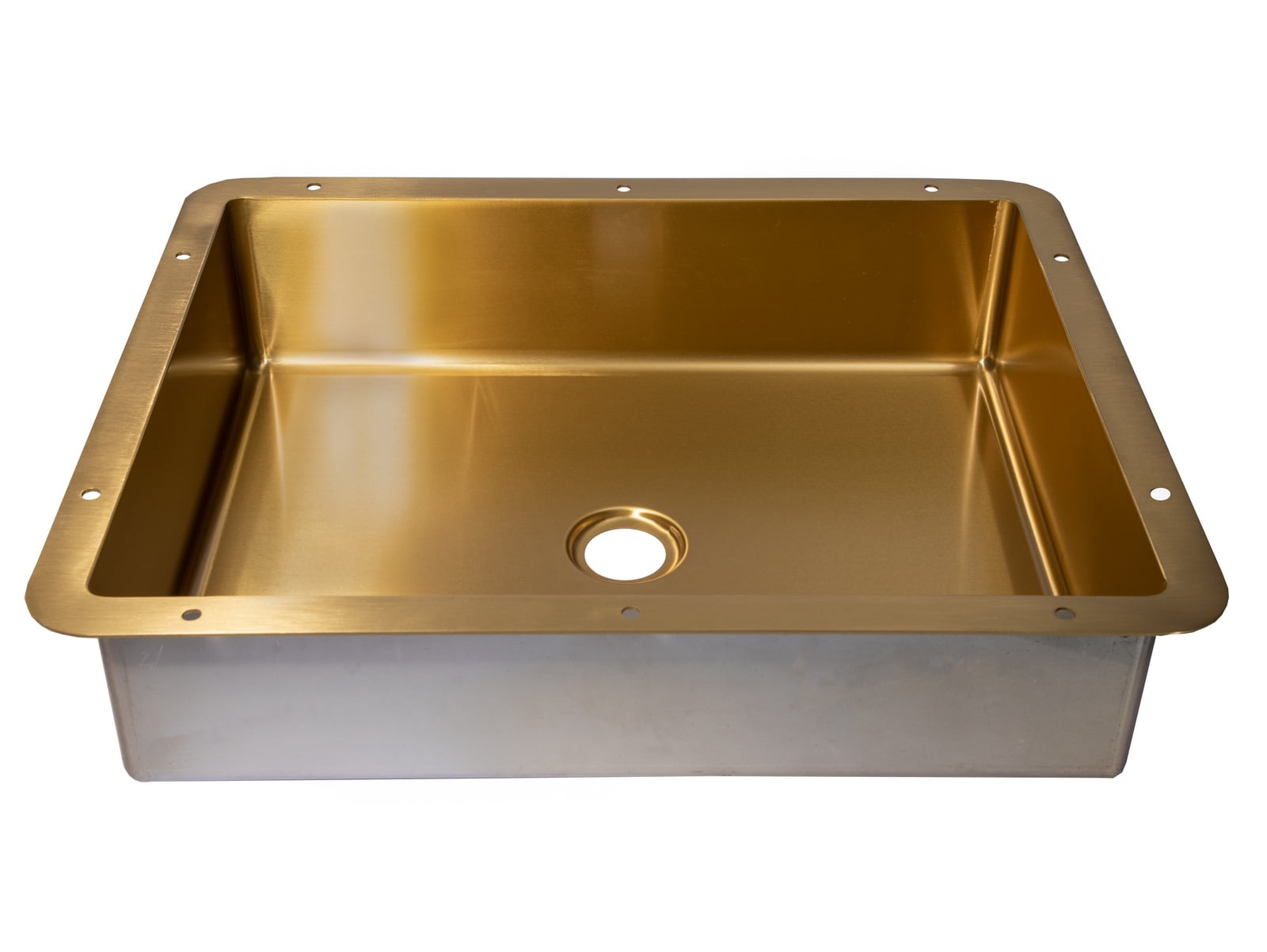 Eden Bath EB_SS051GD Rectangular 18.63 x 14.37-in Stainless Undermount ...