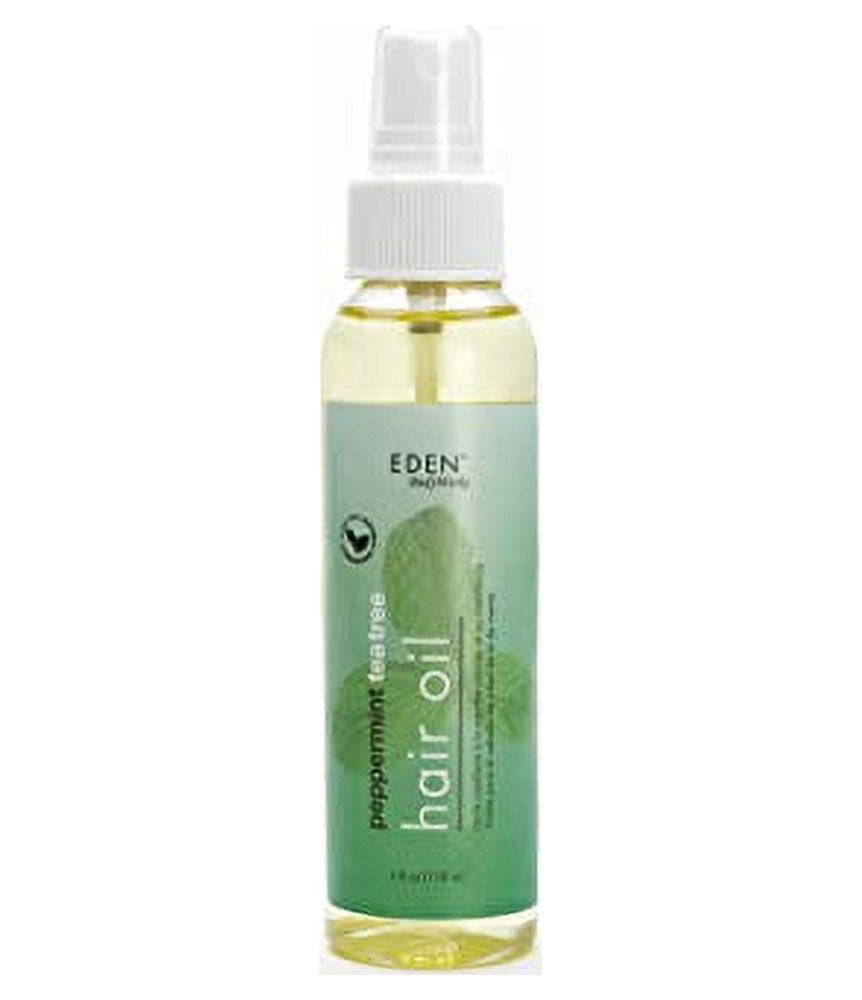 Eden Body Works Tea Tree & Peppermint Hair Oil, 4 oz, Pack of 3 ...