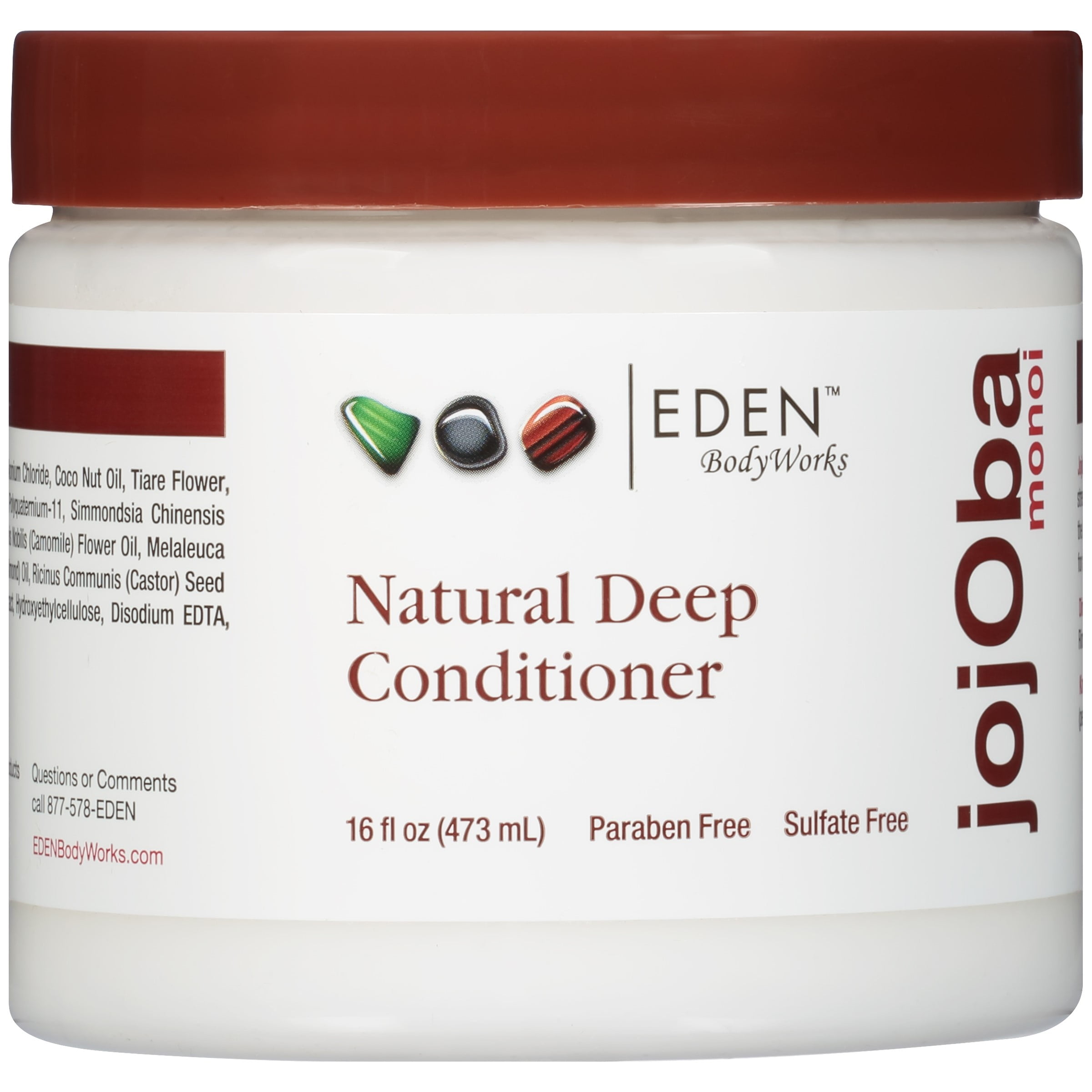 Eden BodyWorks JojOba Monoi Strengthening Deep Conditioner 16 fl oz ...