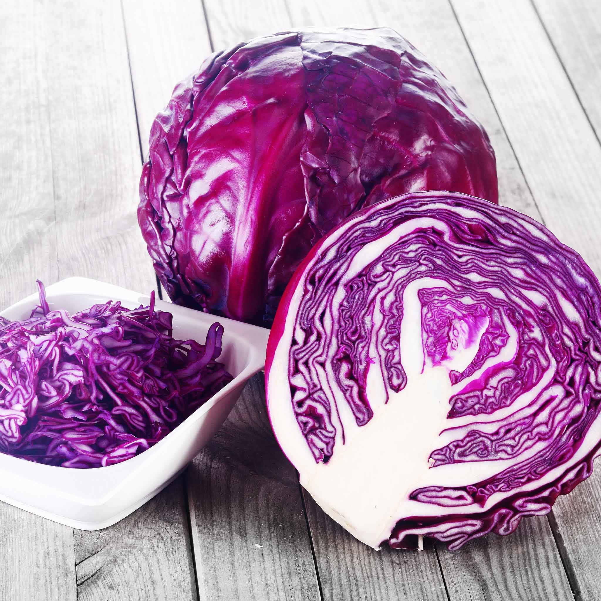 Eden Brothers Cabbage Seeds - Red Acre - Walmart.com