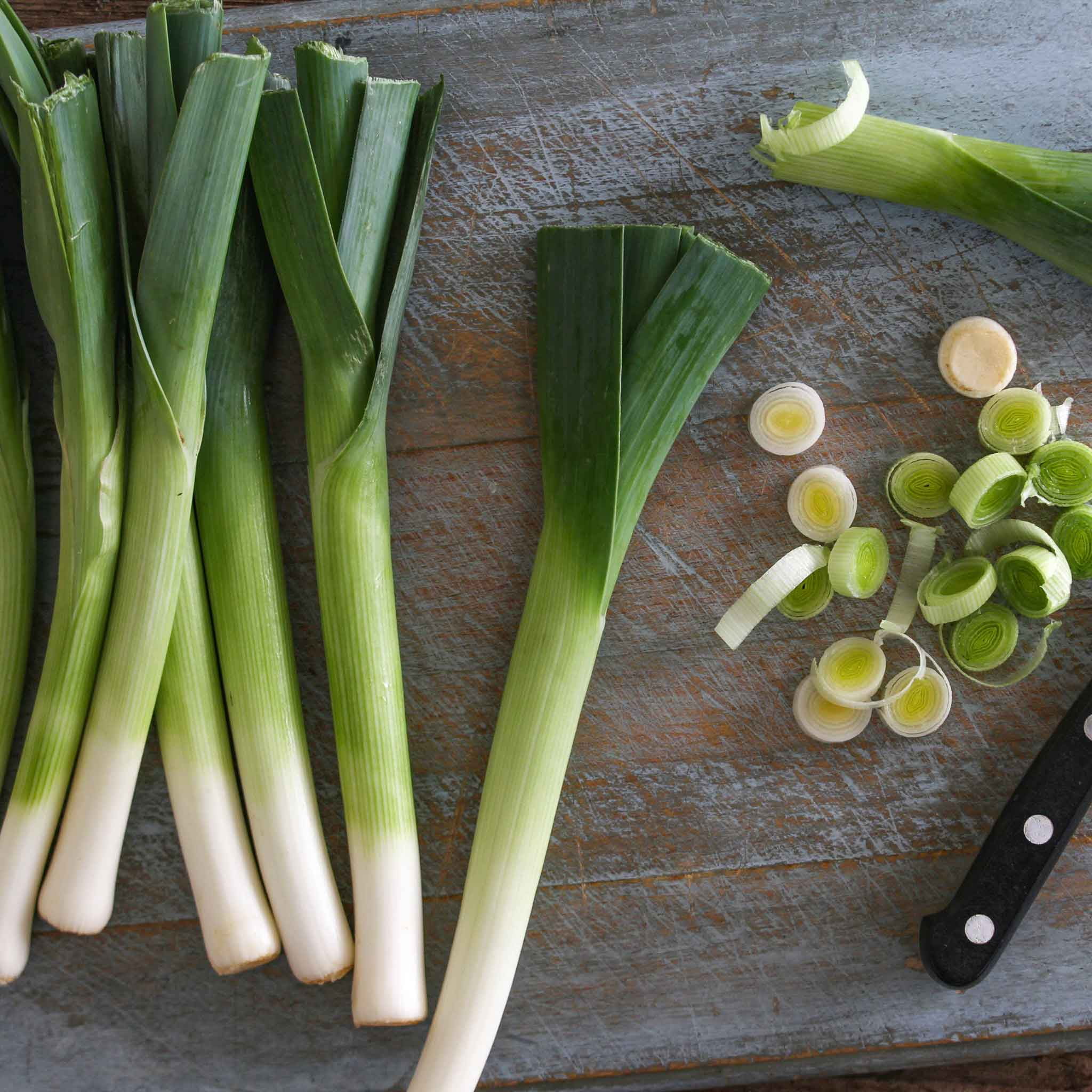 Eden Brothers Early Giant Leek Seeds, Open Pollinated, Crisp Flavor ...