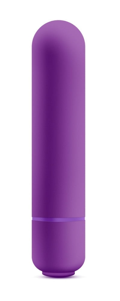 Eden Purple Bullet Vibrator with 10 Vibration Functions and Soft-Touch Control, Waterproof ABS ...