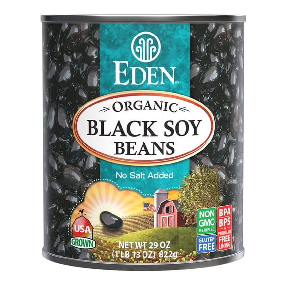 Canned Black Soybeans