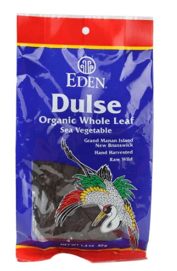 Eden Foods Dulse Organic Whole Leaf Sea Vegetable -- 1.4 oz Pack of 3 ...
