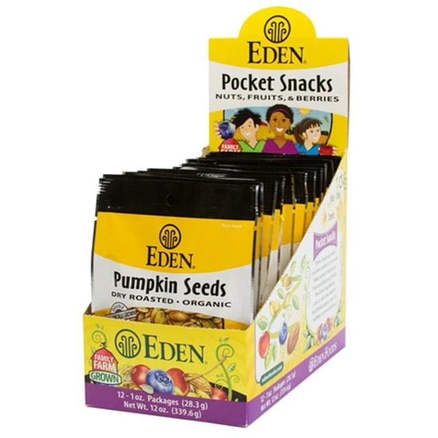 Eden Foods Eden Foods Seeds, Pumpkin, Salted - 12x1 OZ - Walmart.com