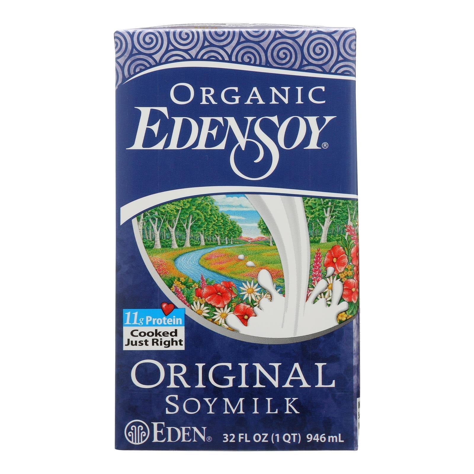 Eden Foods Eden soy Organic Original Soymilk - Case of 12 - 32 FL oz ...