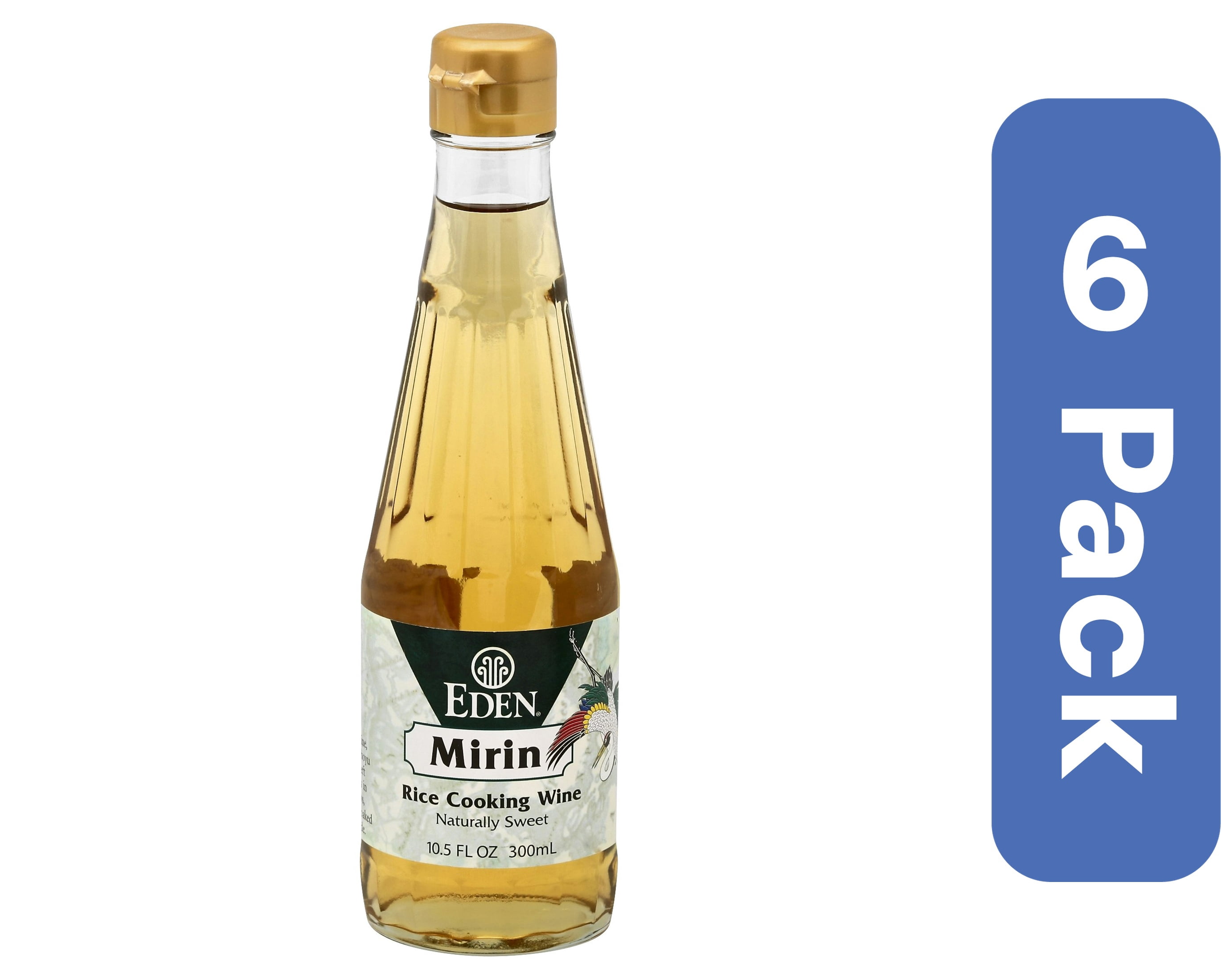 Eden Foods Mirin Rice Cooking Wine 10.1 fl oz (Pack Of 6) - Walmart.com