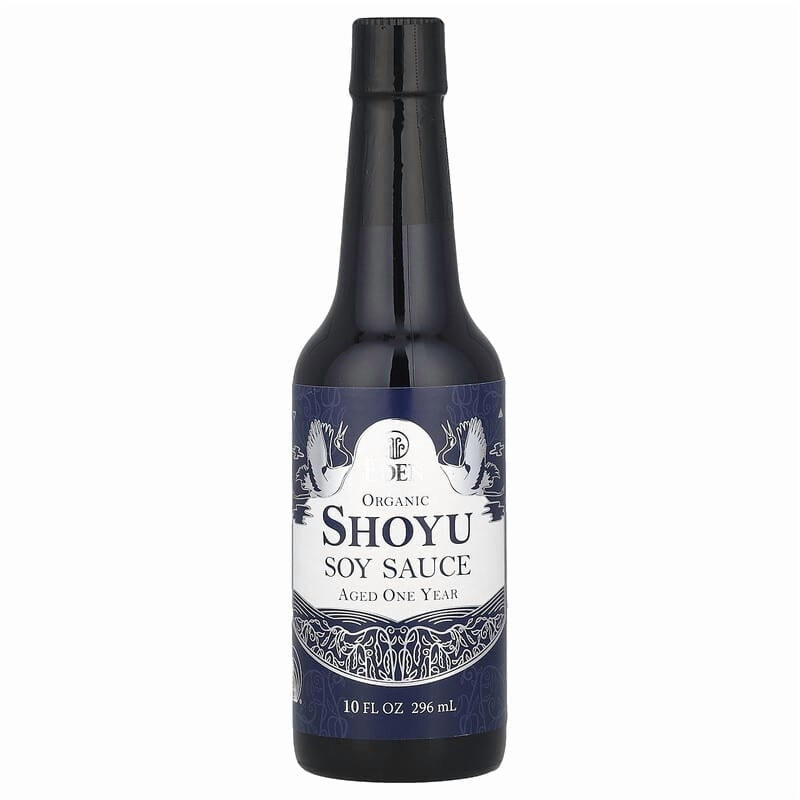 Eden Foods, Organic, Shoyu Soy Sauce, 10 fl oz (296 ml) Pack of 4 ...