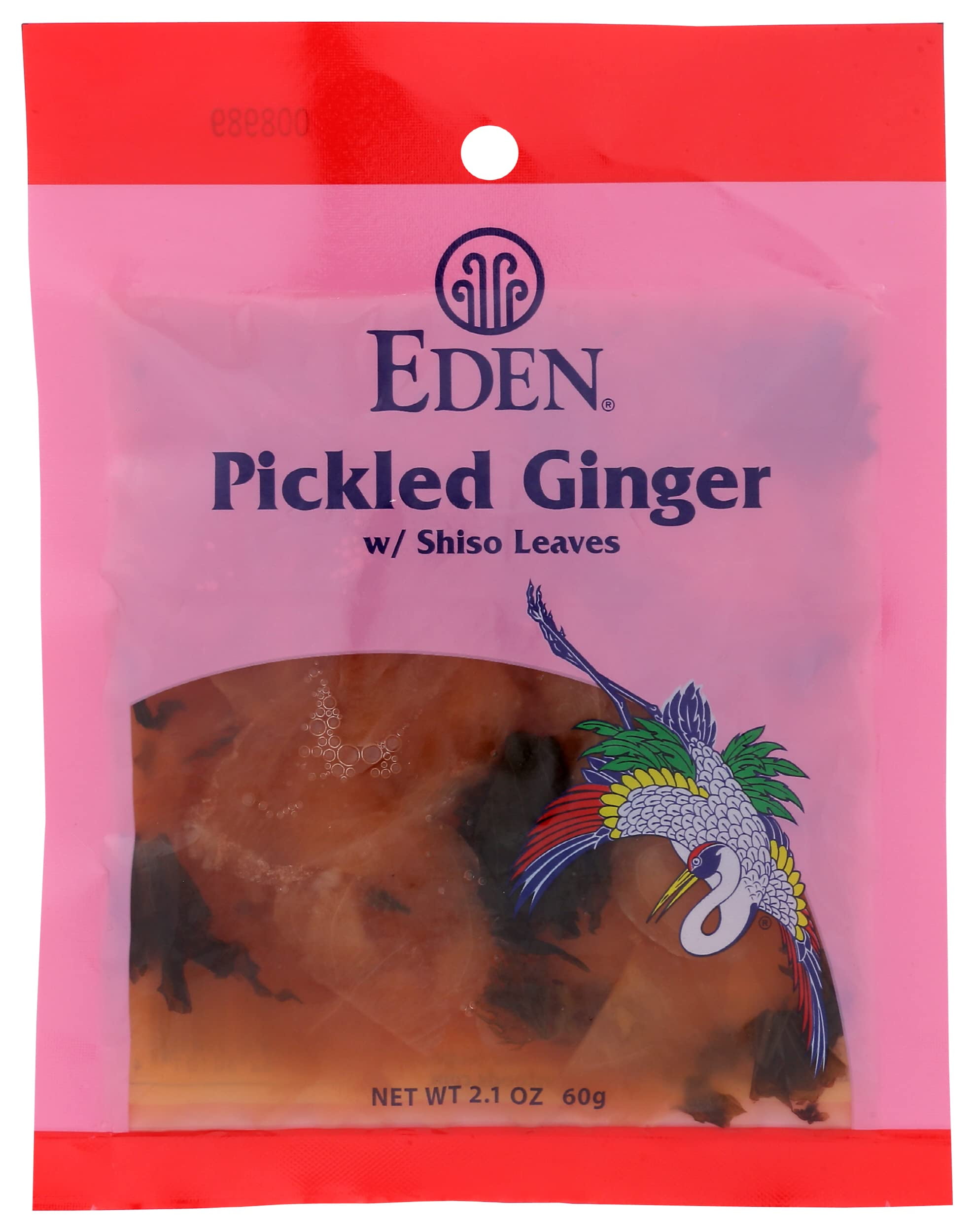 Eden Foods Pickled Ginger, 2.1 OZ - Walmart.com