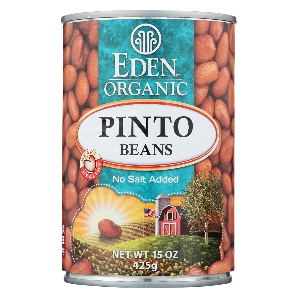 Eden Organic Pinto Beans, 15 Oz - Walmart.com