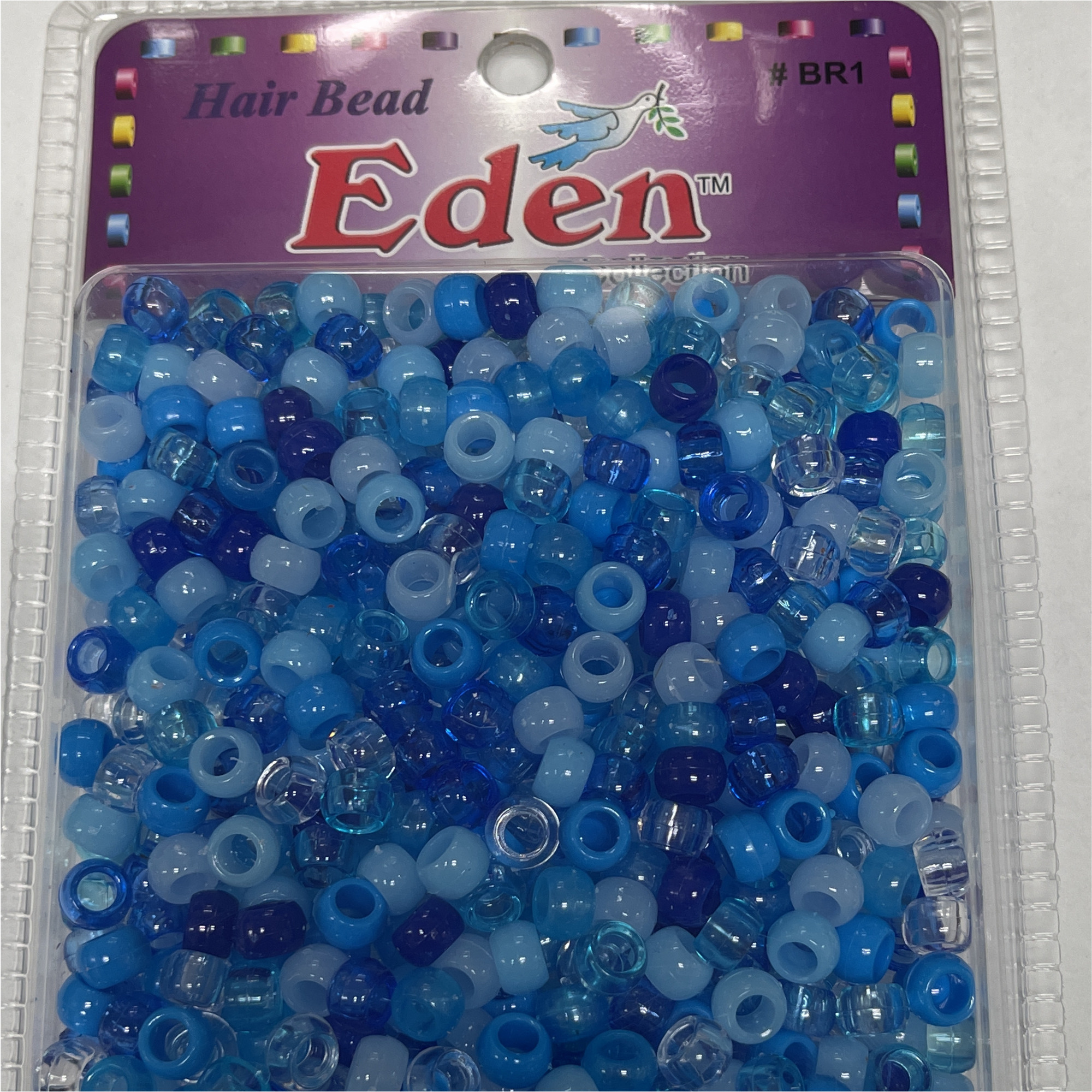 Eden Collection Pony Braiding Hair Beads Br1 - Br1-cm - Walmart.com