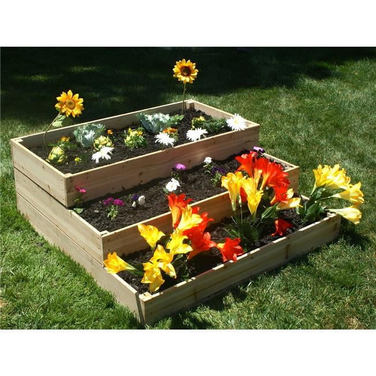Eden Waterfall & Pyramid Garden Bed Kit - Walmart.com