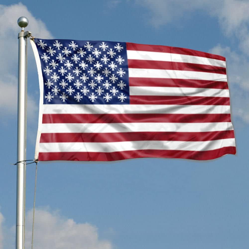 Eden's Gate US flag banner 2x3 FT Home Garden Party Decoration ...