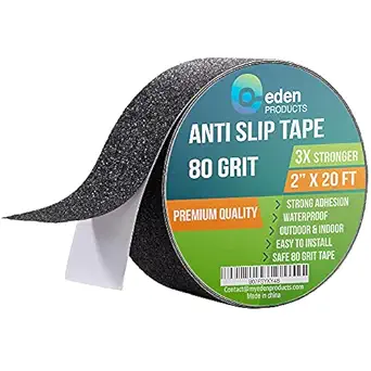 EdenProducts Heavy Duty Anti Slip Grip Tape Roll (2inx20ft), High ...