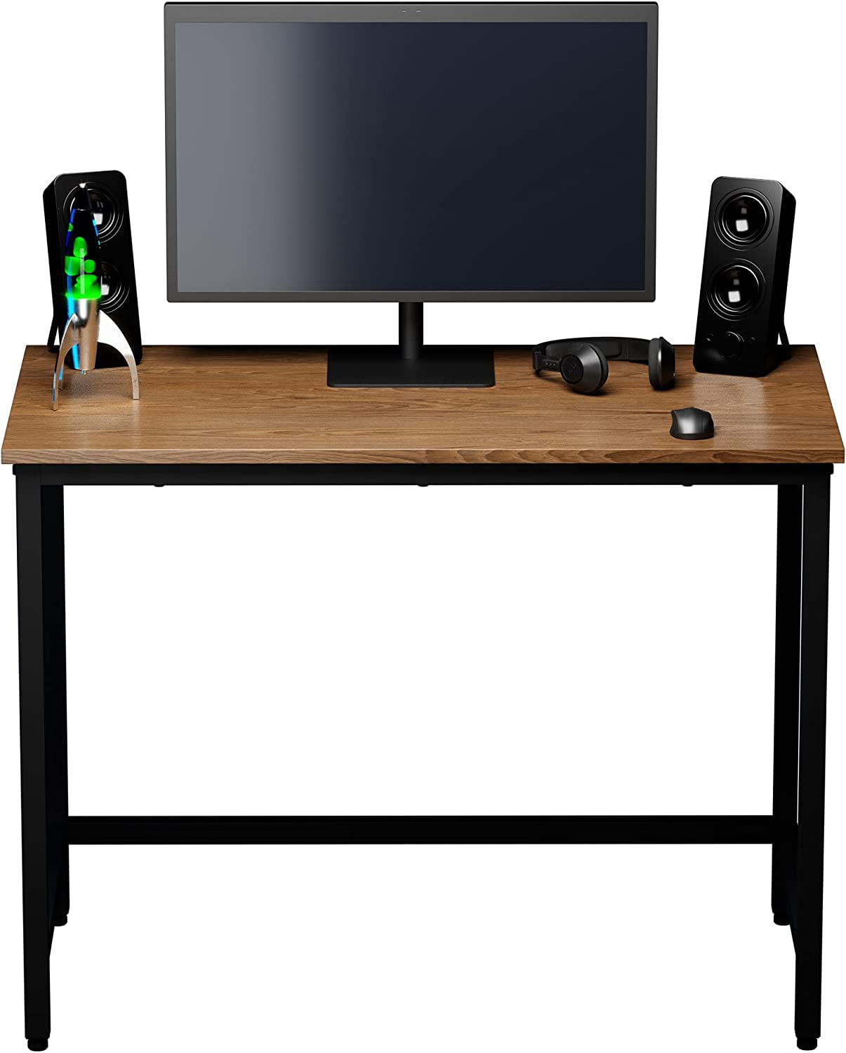 Edenbrook Industrial Wood Top -Perfect for Office, Home School, and ...