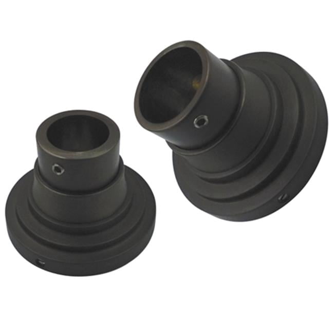 Edenscape Brass Base for Milanco Straight or Tension Shower Rod, Oil ...