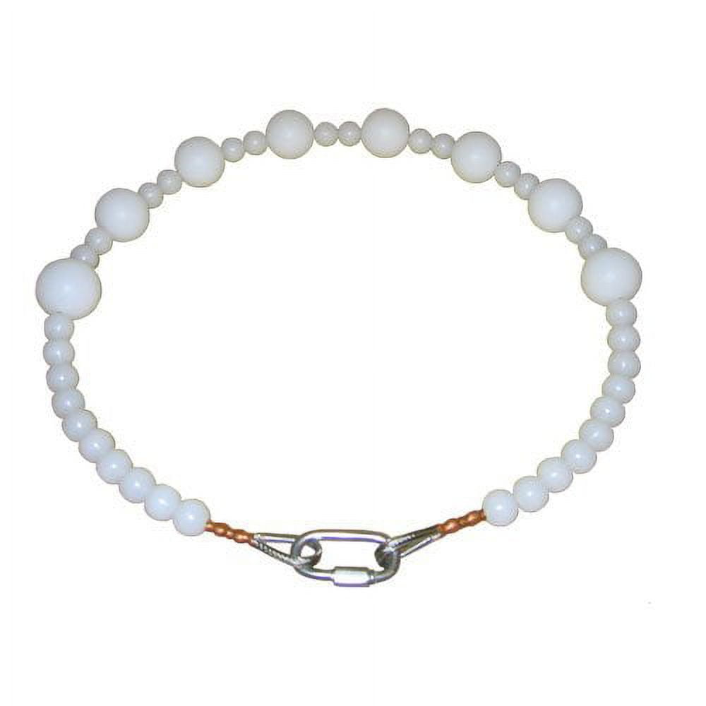 Eder Flag Beaded Retainer Ring for 20 inch Diameter Flagpole White ...