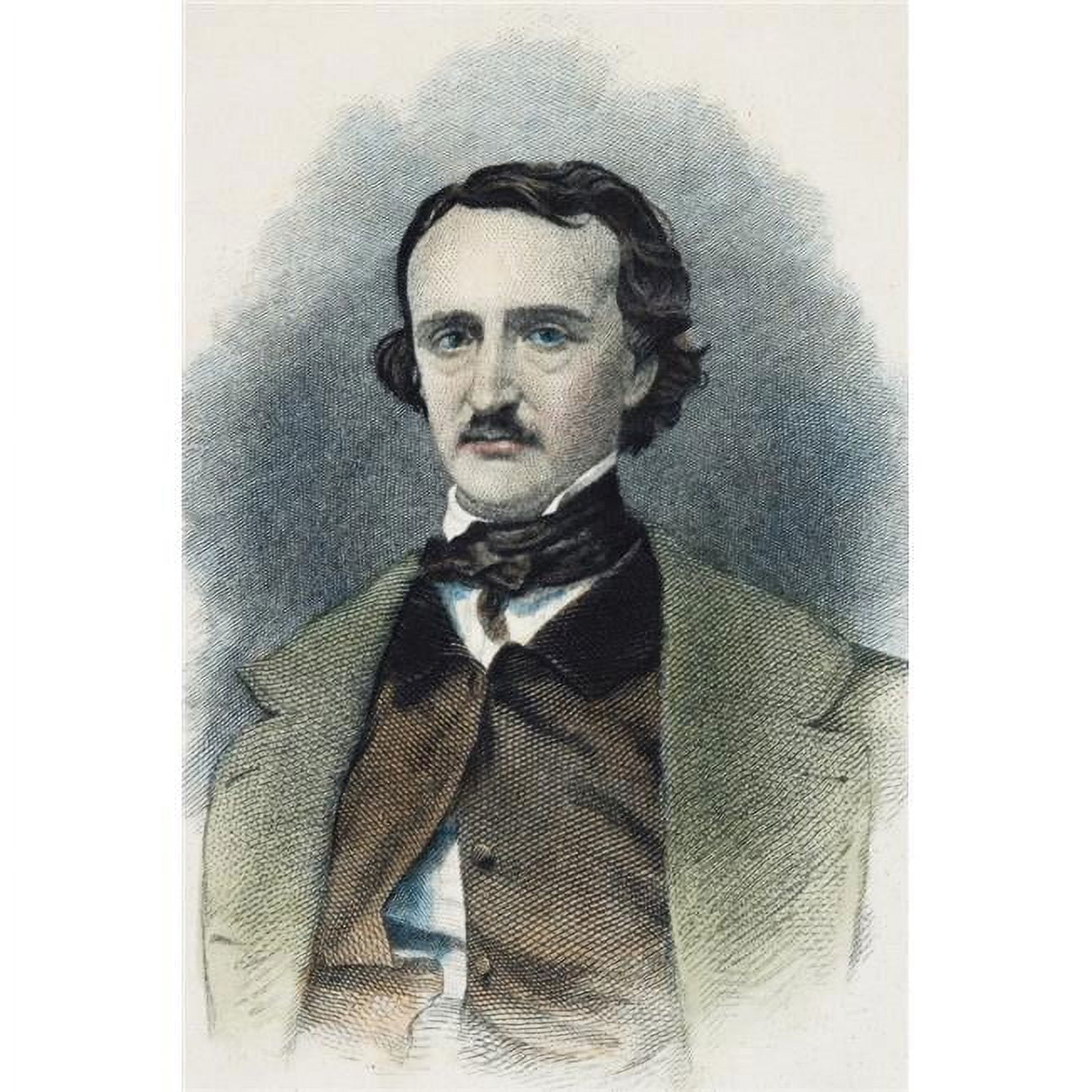 Edgar Allan Poe 1809-1849 American Writer. Poster Print - Walmart.com