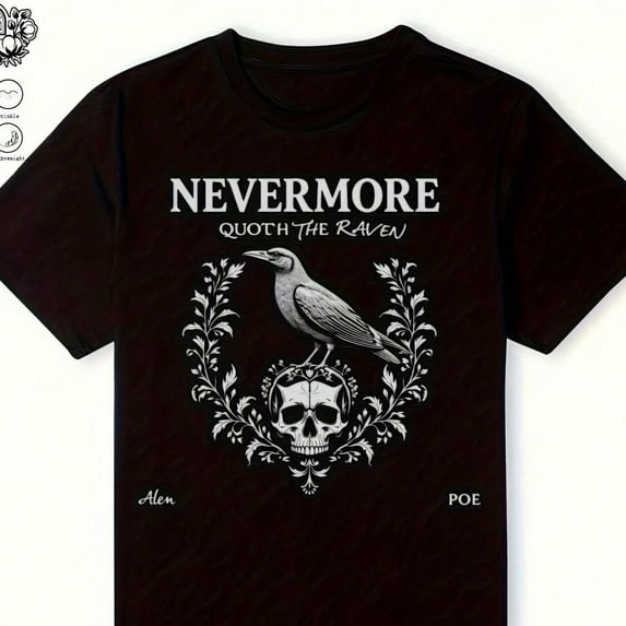 Edgar Allan Poe, Nevermore Raven-S1Hirt, Edgar Allen Poe, S1Hirt ...