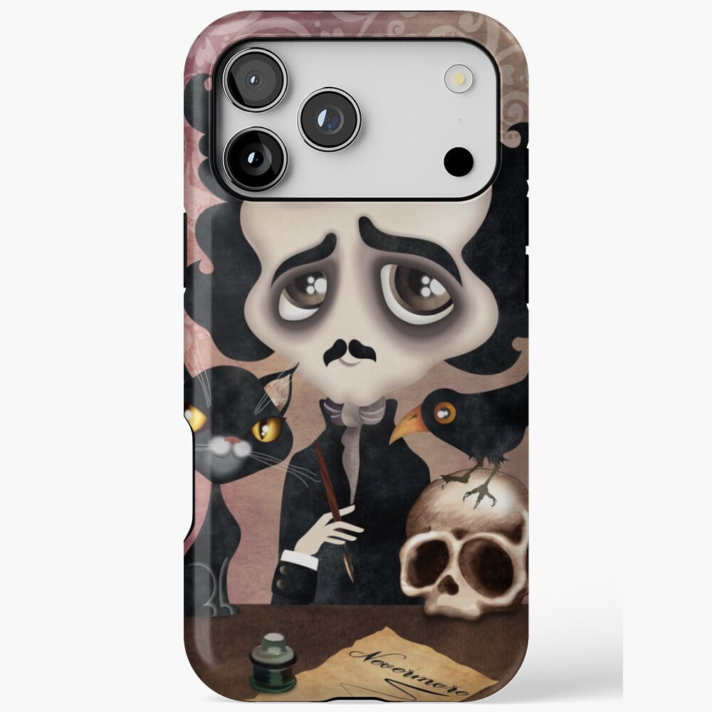 Edgar Allan Poet Writer iPhone Case 17 16 15 14 13 12 11 Pro Max ...
