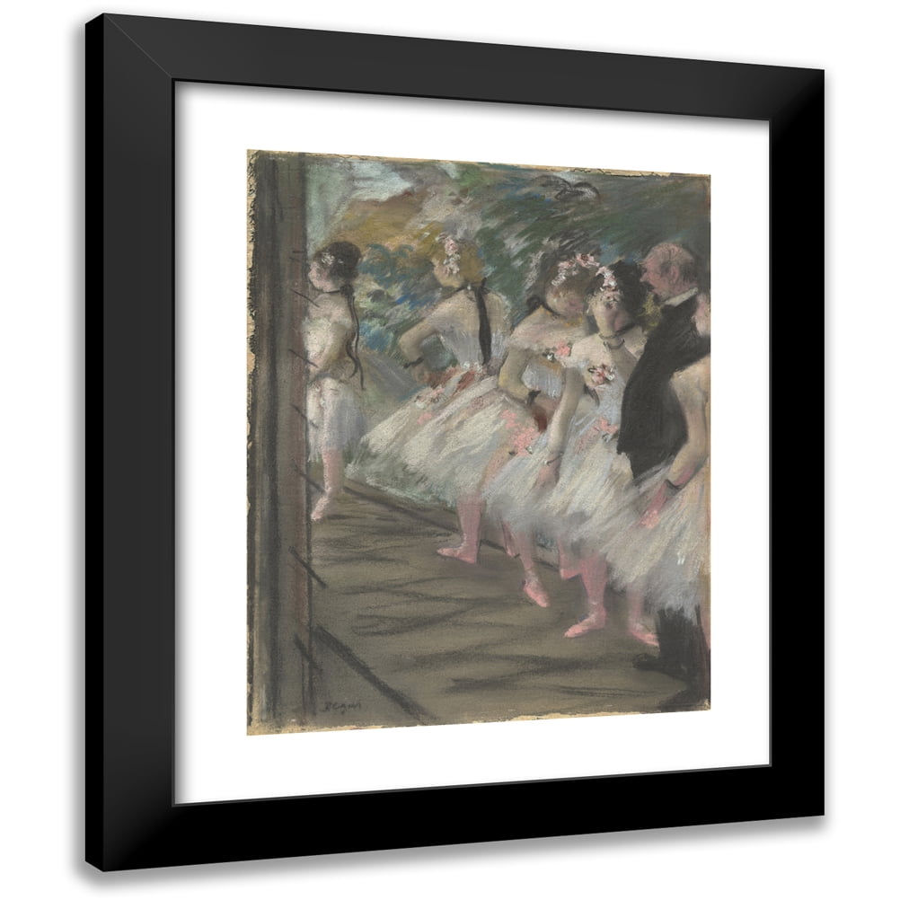 Edgar Degas 12x14 Black Modern Framed Museum Art Print Titled - The ...